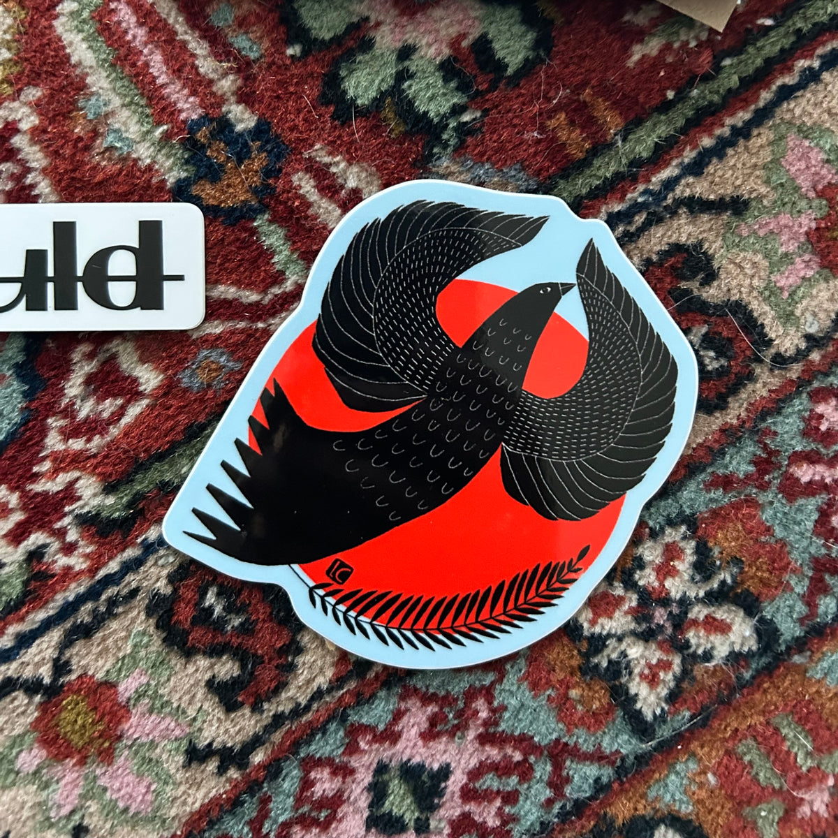 Phoenix Vinyl Sticker – The Waxwing