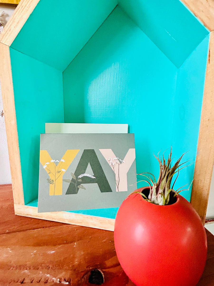 Yay Card – The Waxwing