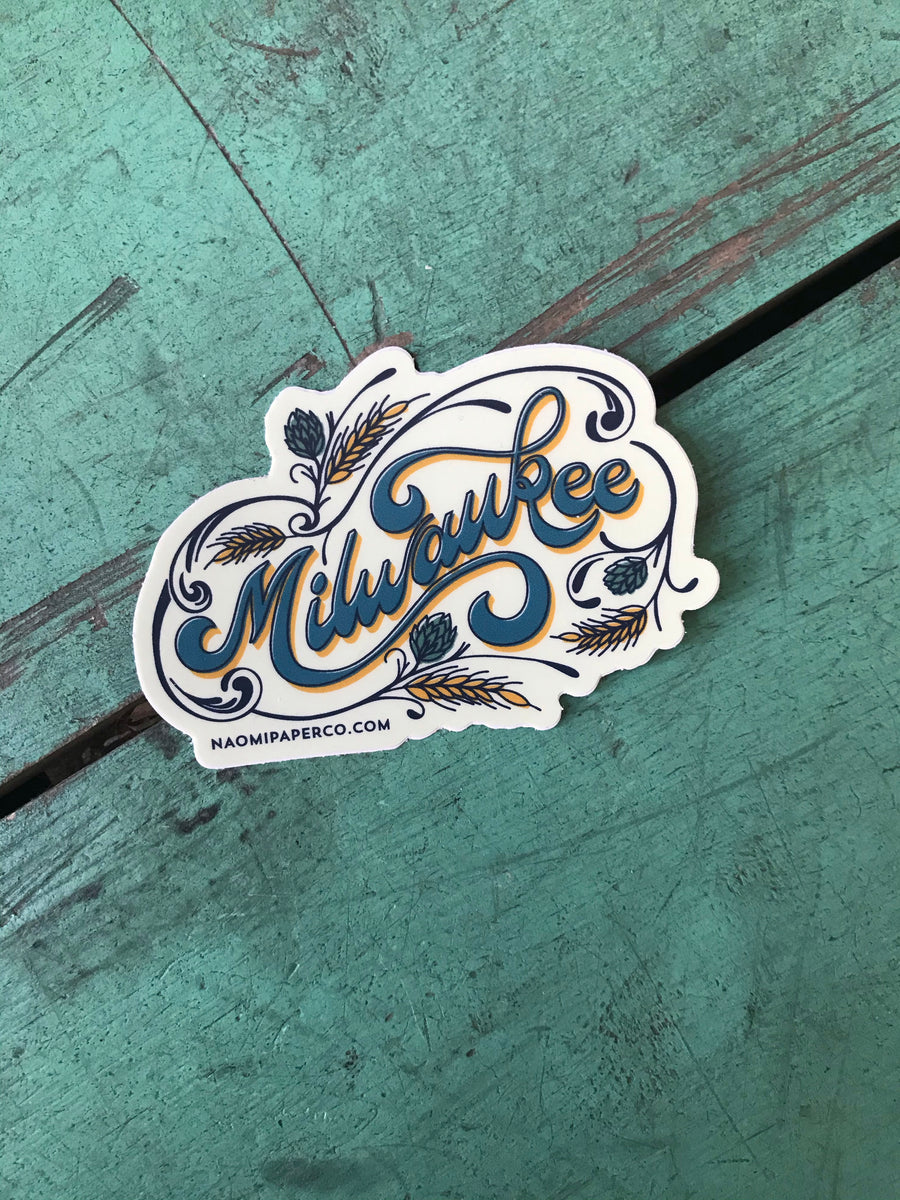 Milwaukee Sticker – The Waxwing